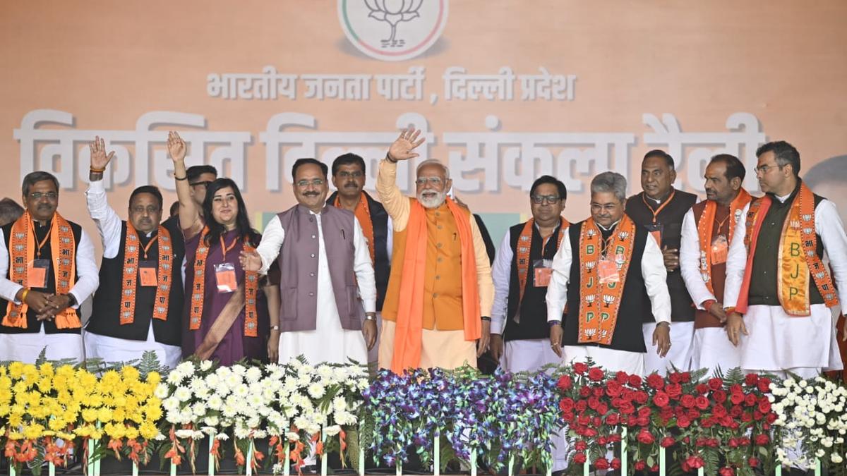 PM Modi rally in Delhi: ‘BJP only party to respect middle class, Budget fulfils Modi’s ...